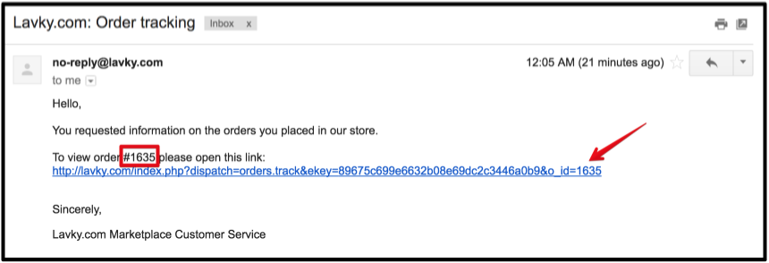 Help :: How to TRACK YOUR ORDER BY ORDER's NUMBER for the order you ...
