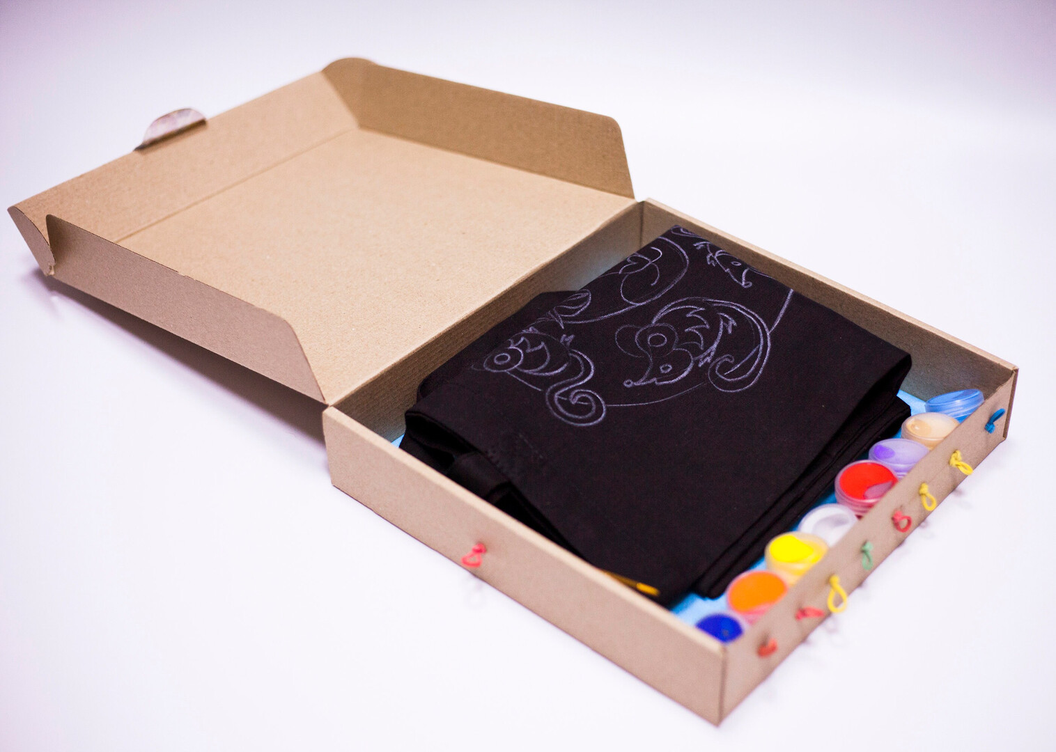 Tote Bag Painting kit - Stencil Drawing DIY Kit - Mother day gift,...