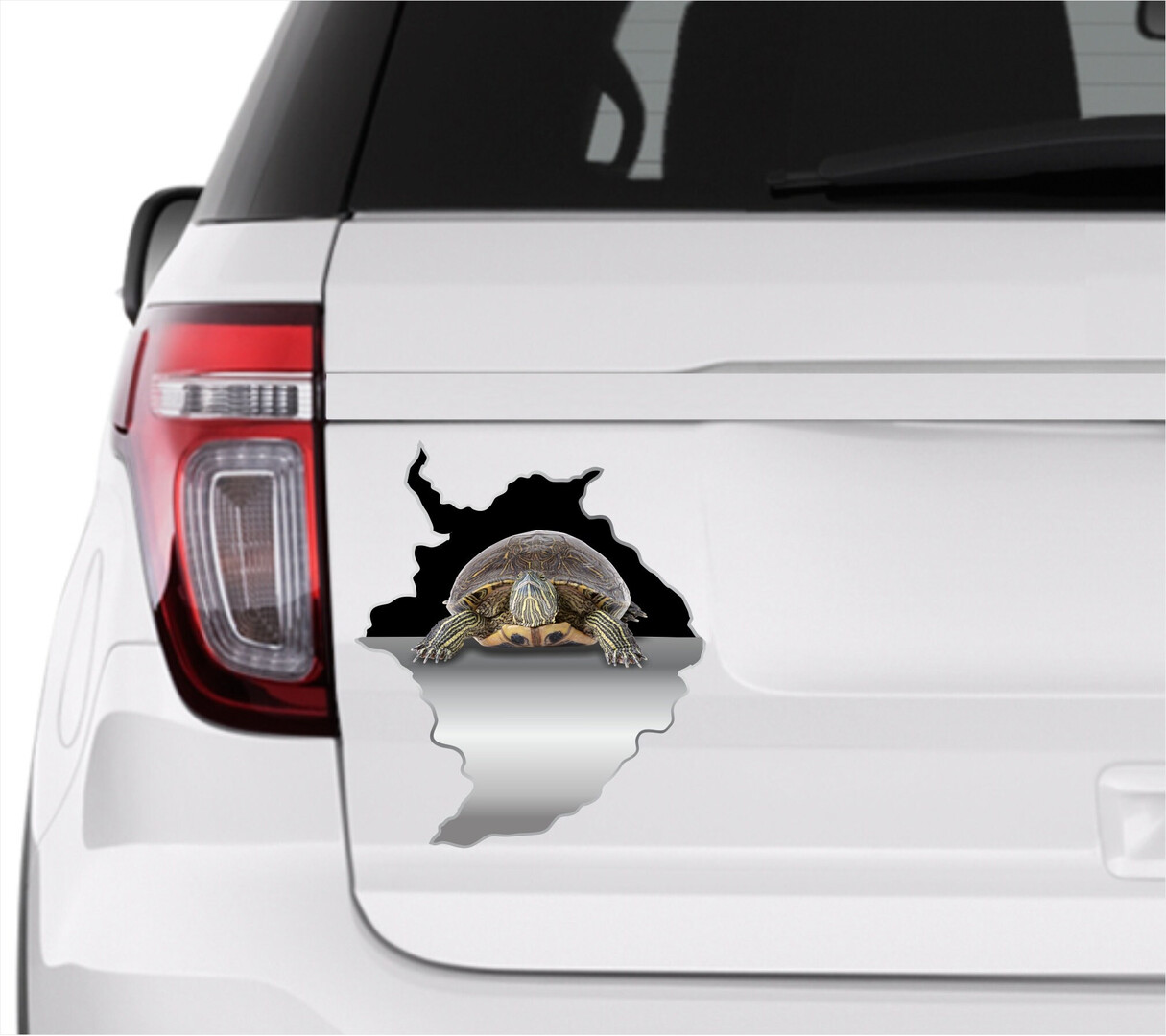 Car sticker Turtle sticker Sticker car Sea turtle sticker Turtle...