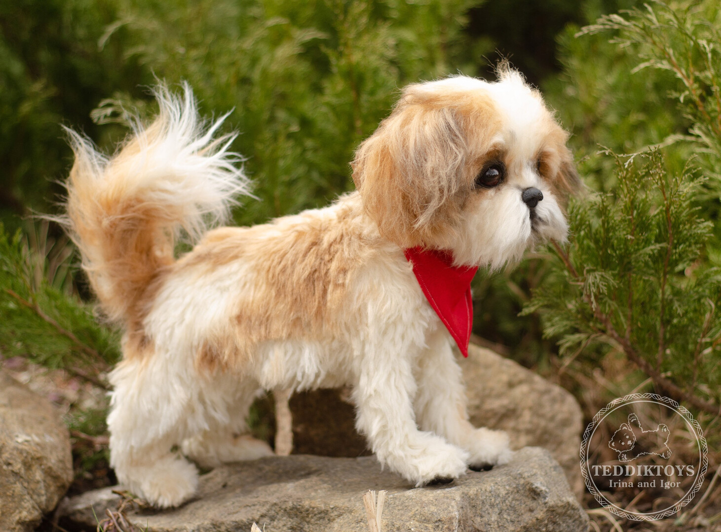 Stuffed dog, realistic dog toy, dog, puppy. MADE TO ORDER!