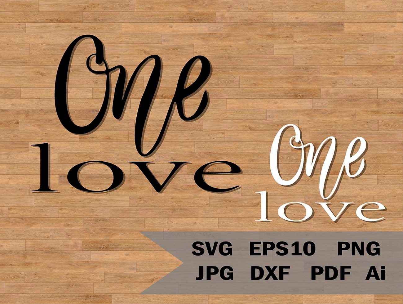 One Love SVG files for cricut and Silhouette,One Love pattern, Png...