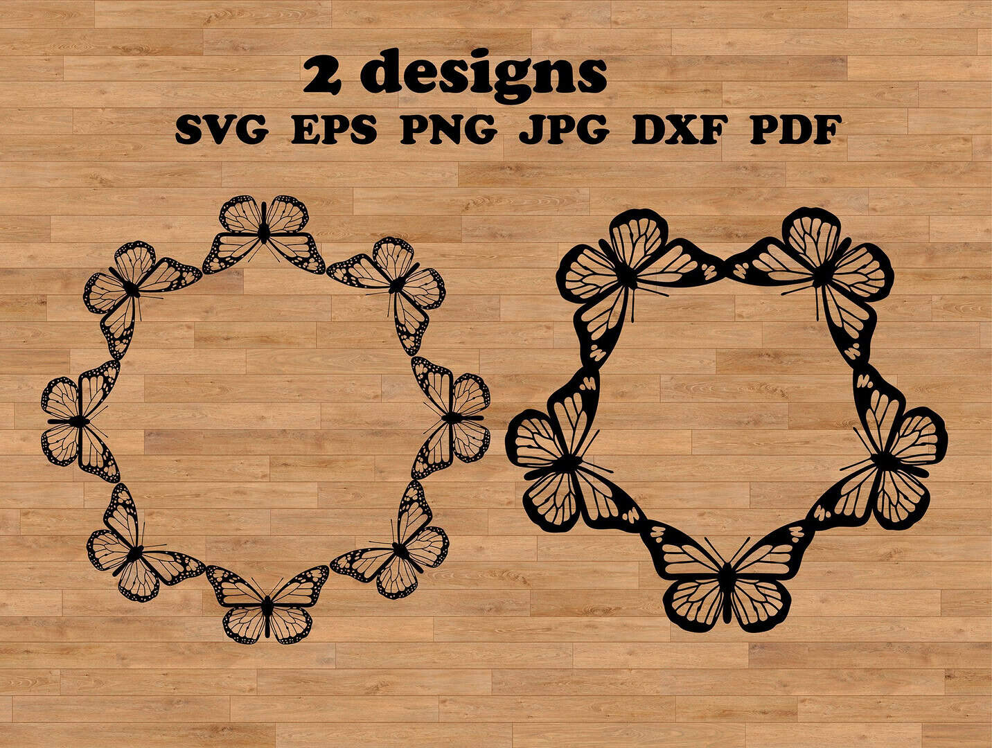 Butterfly frame svg, butterfly monogram, circle monogram svg,...