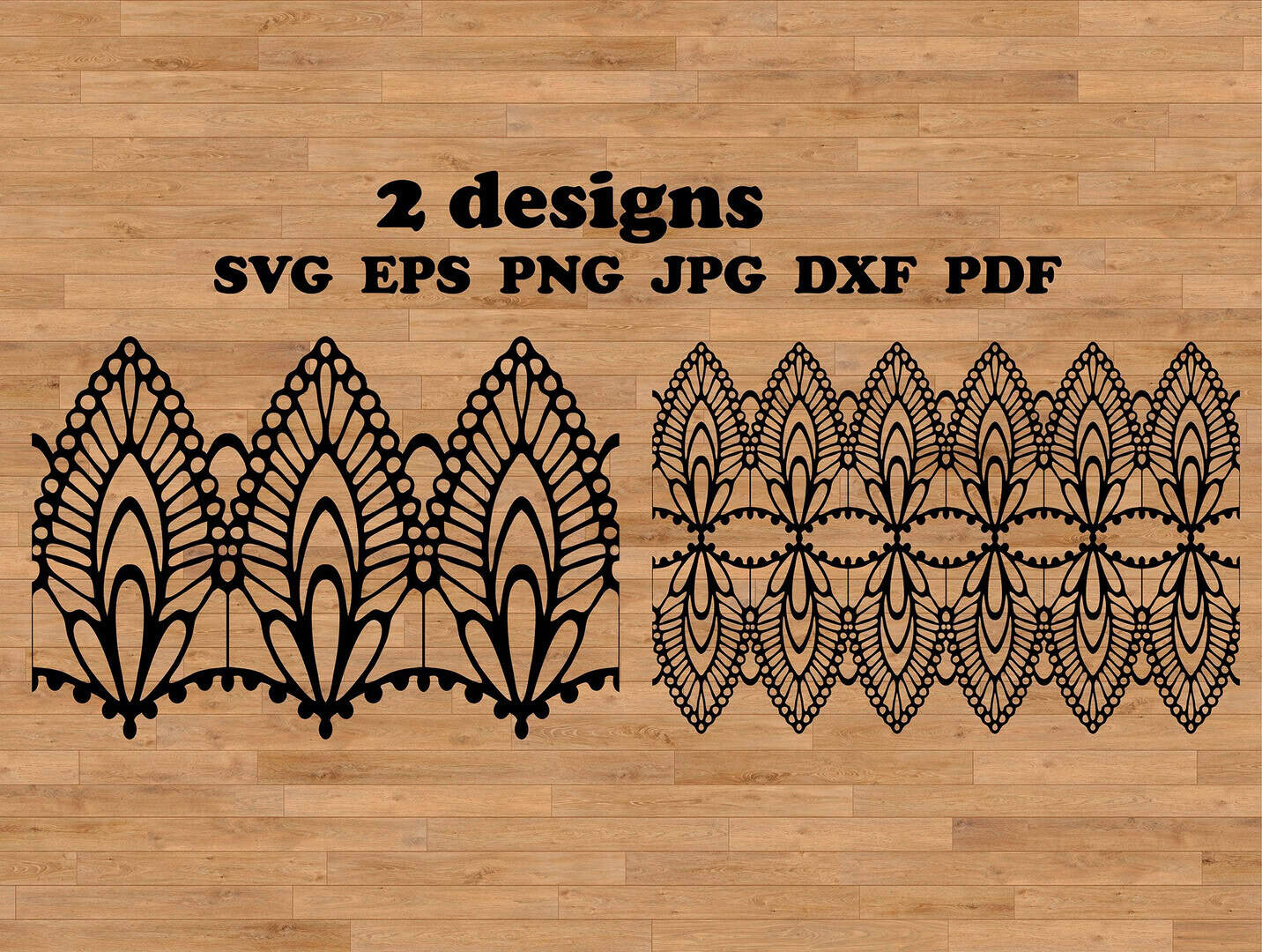 Openwork lace, Lace Pattern SVG, Lace Floral Pattern, Peekaboo...