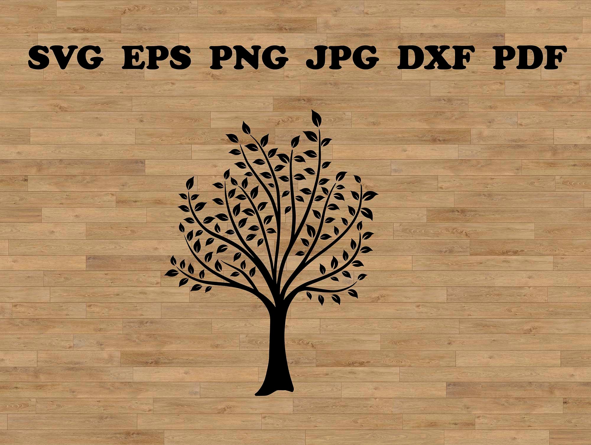 Svg tree, Tree Plotter File, Family Tree svg, Tree of Life Clipart,...