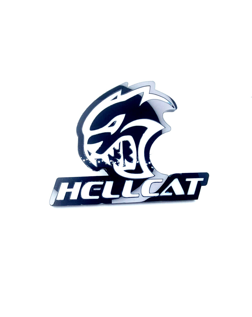 Logo trunk lid emblems plastic Dodge, Chrysler Hellcat New other