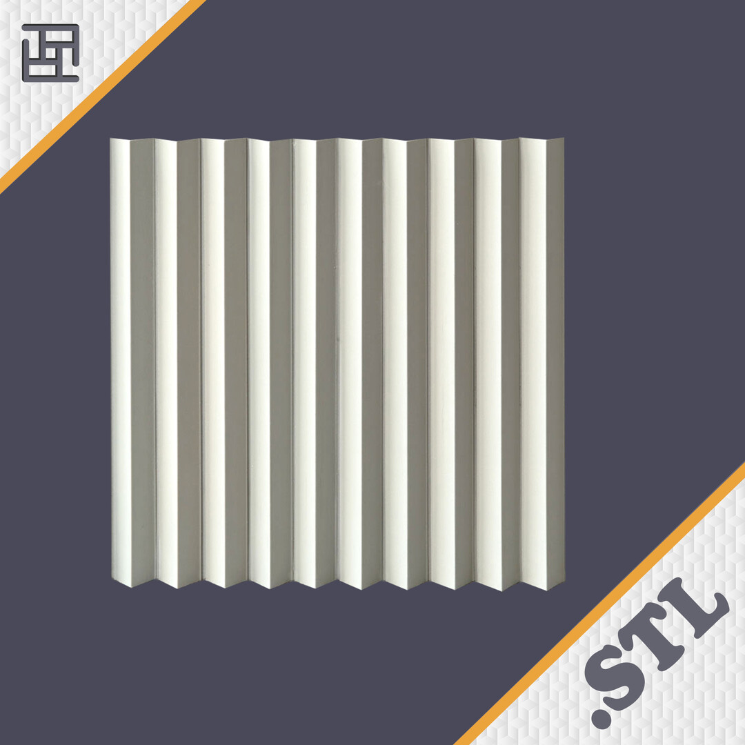 Wall Panel 3D STL model TRIANGLES (Digital Model) | STL 3D model...